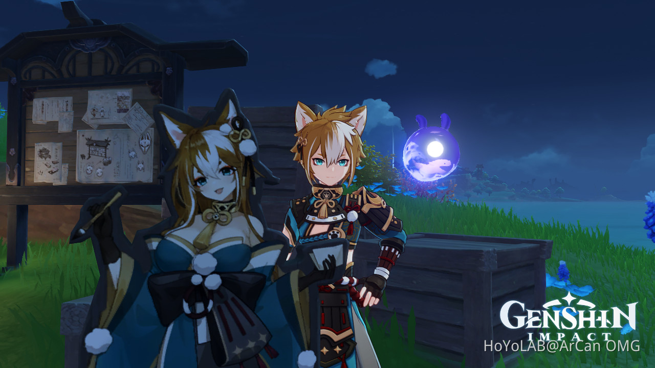 Gorou y srta.Hina Genshin Impact | HoYoLAB