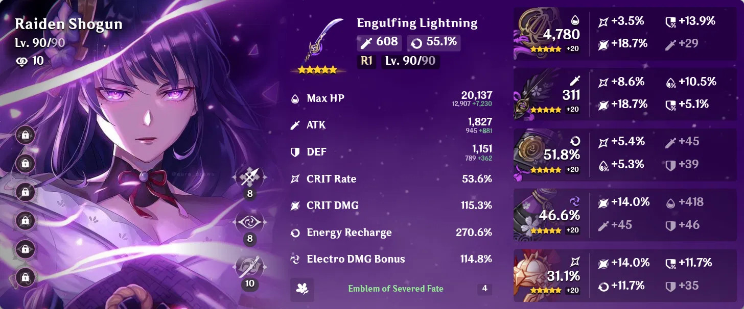 I finally can get 100k on raiden burst with banny's help. Genshin ...