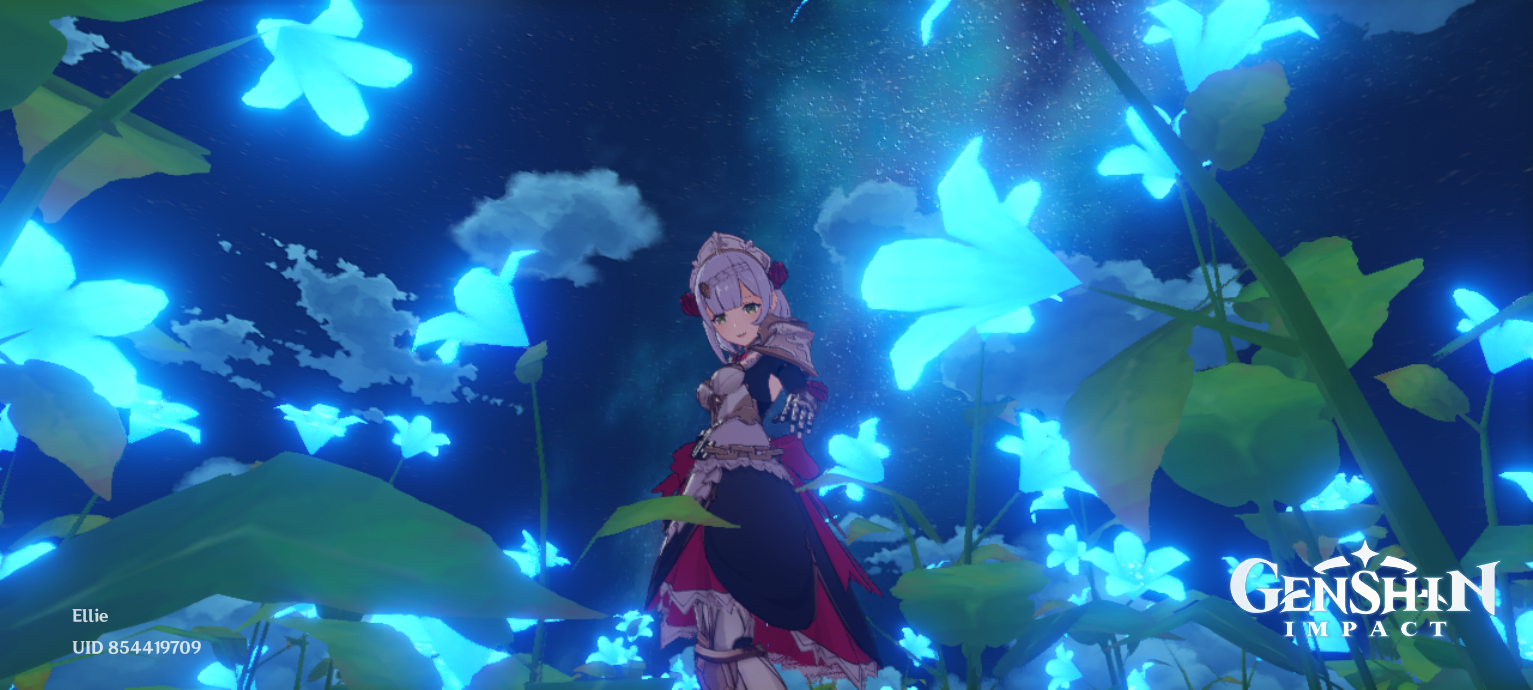 Glowing flowers are so nice! Genshin Impact | HoYoLAB