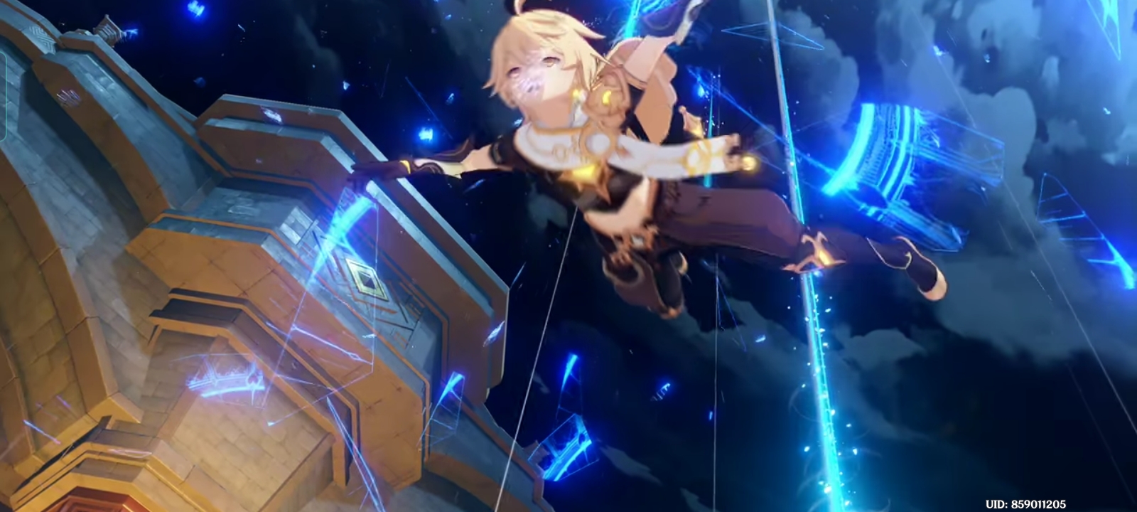 Aether Falling😨 | Genshin Impact | HoYoLAB