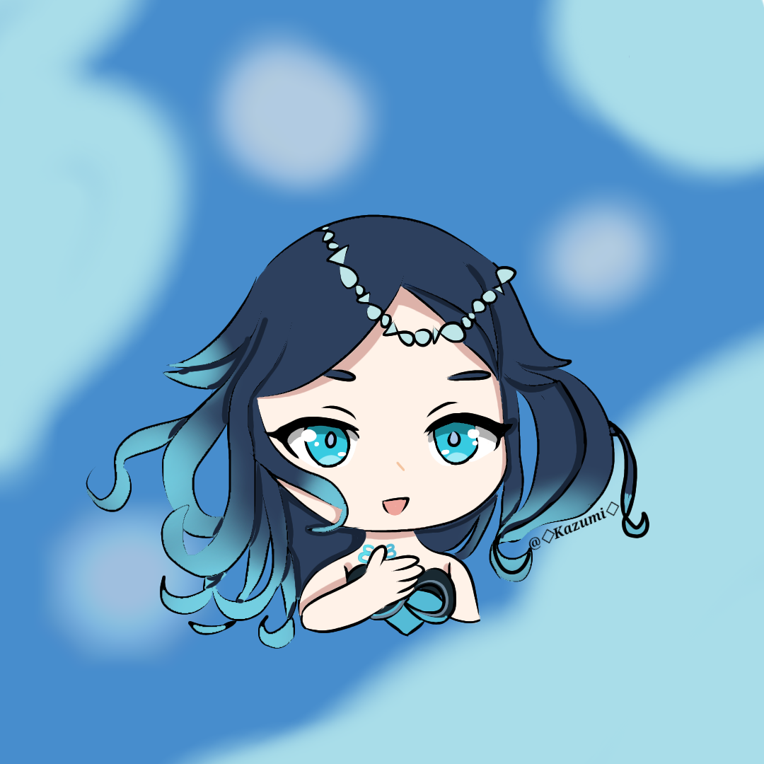 Chibi Bonanus (Hydro Yaksha) | Genshin Impact | HoYoLAB