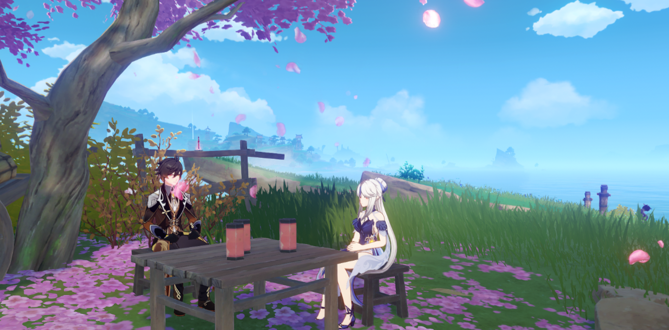 they're on a date ૮꒰⸝⸝> ̫