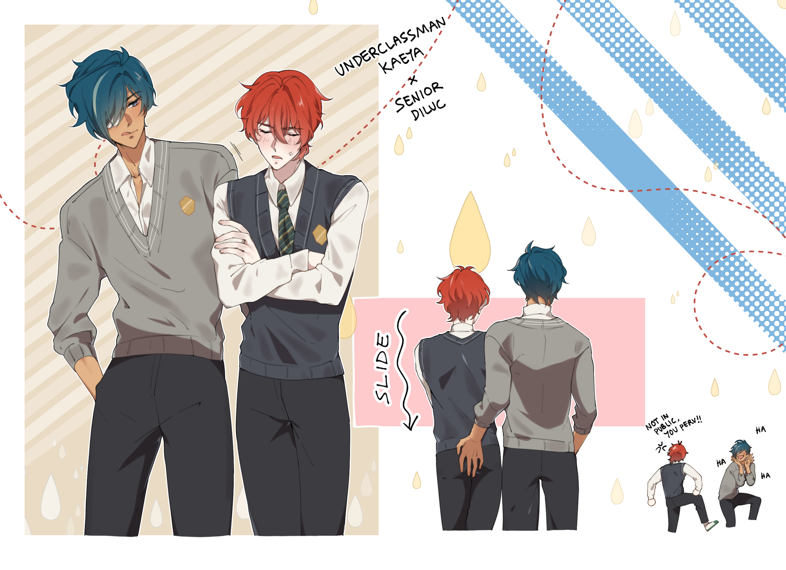 High School AU Genshin Impact | HoYoLAB