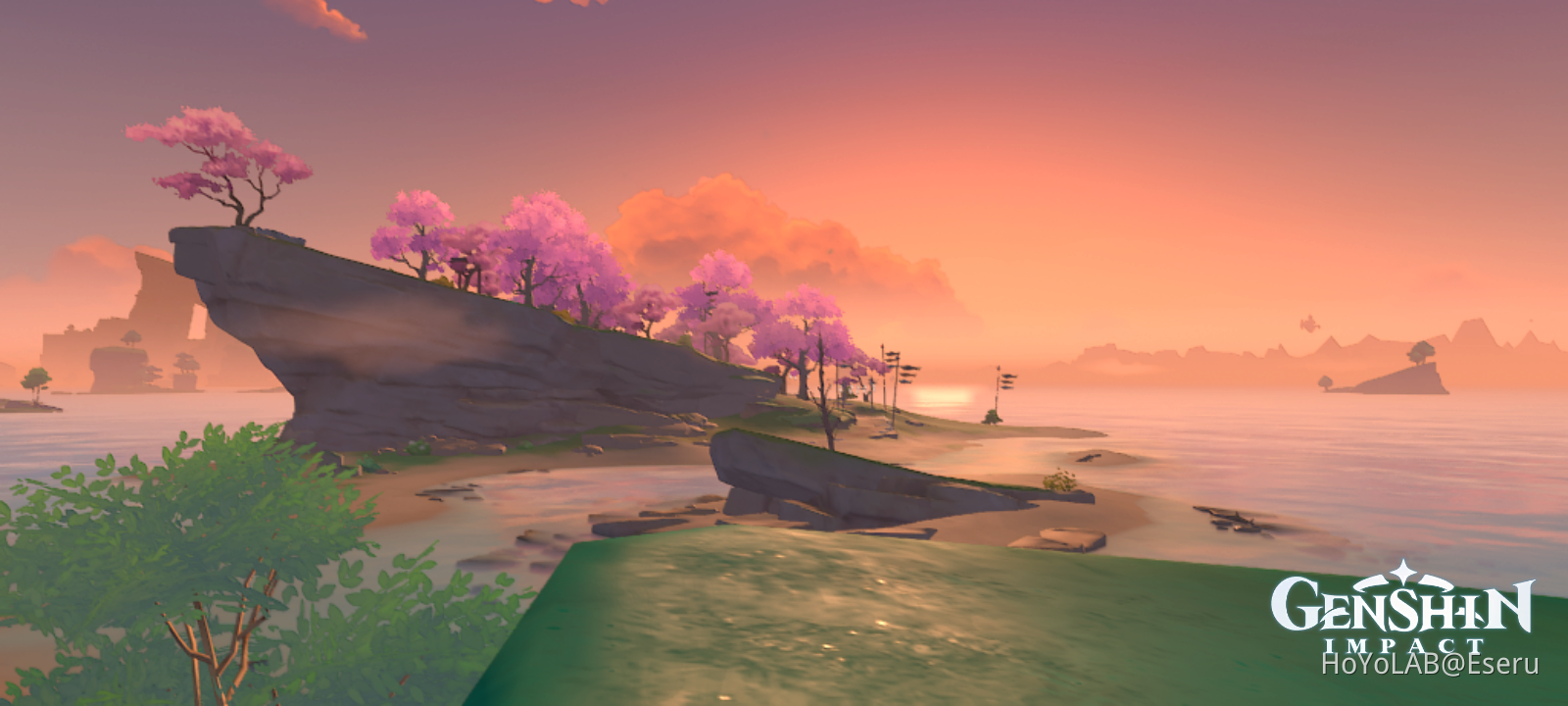 Sunset at Inazuma Genshin Impact | HoYoLAB