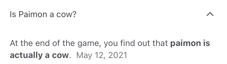 Paimon is a cow? Genshin Impact | HoYoLAB