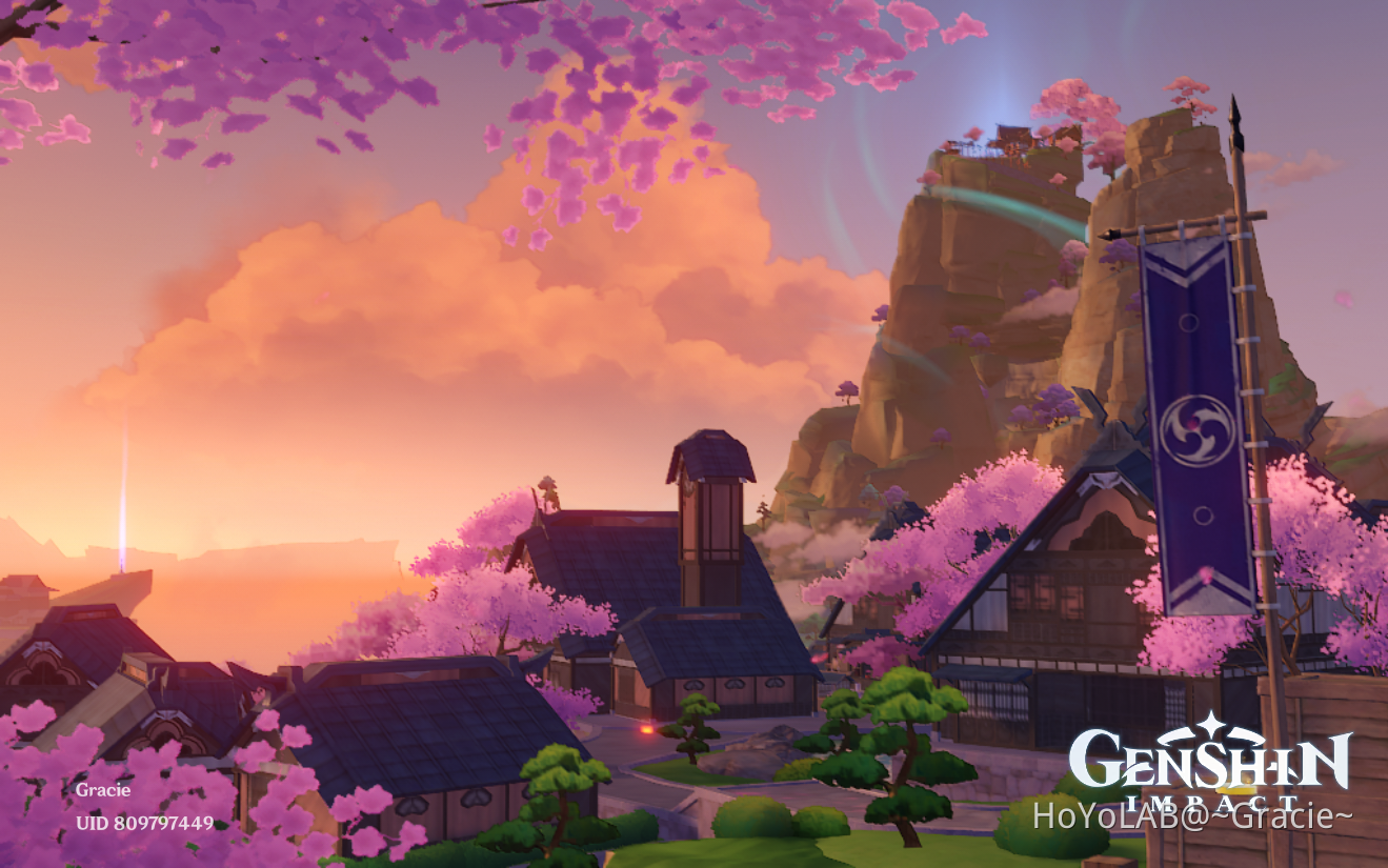 Pretty inazuma sunset 🌇 Genshin Impact | HoYoLAB