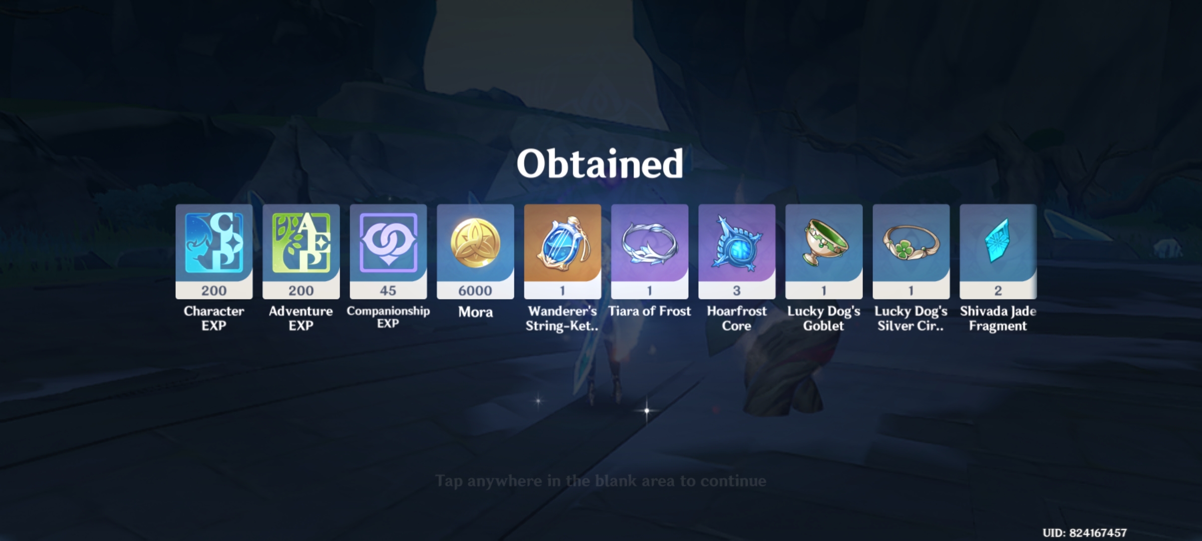 cryo flower drops and my qiqi stats | Genshin Impact | HoYoLAB