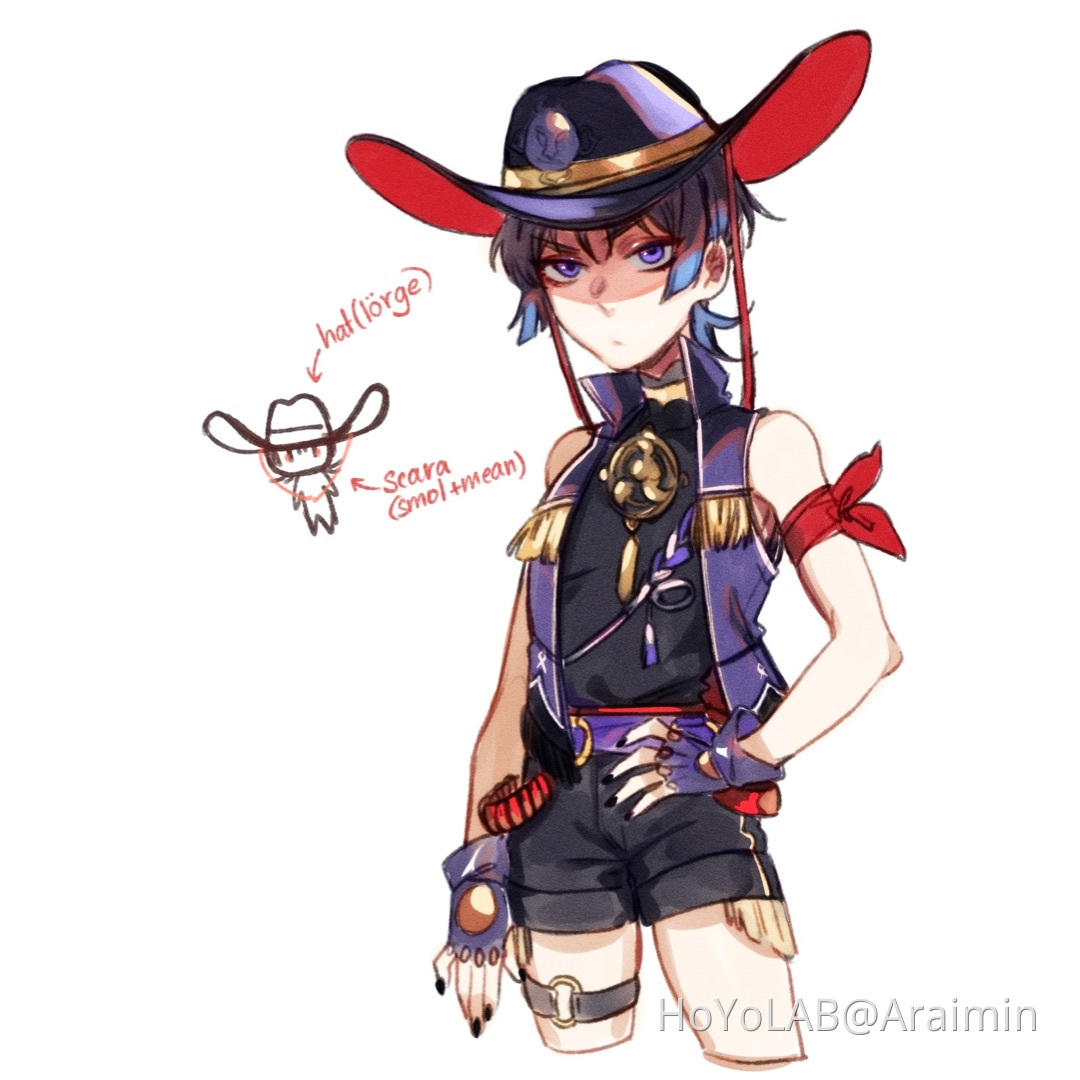 Cowboy hat ‘Mouche Genshin Impact | HoYoLAB
