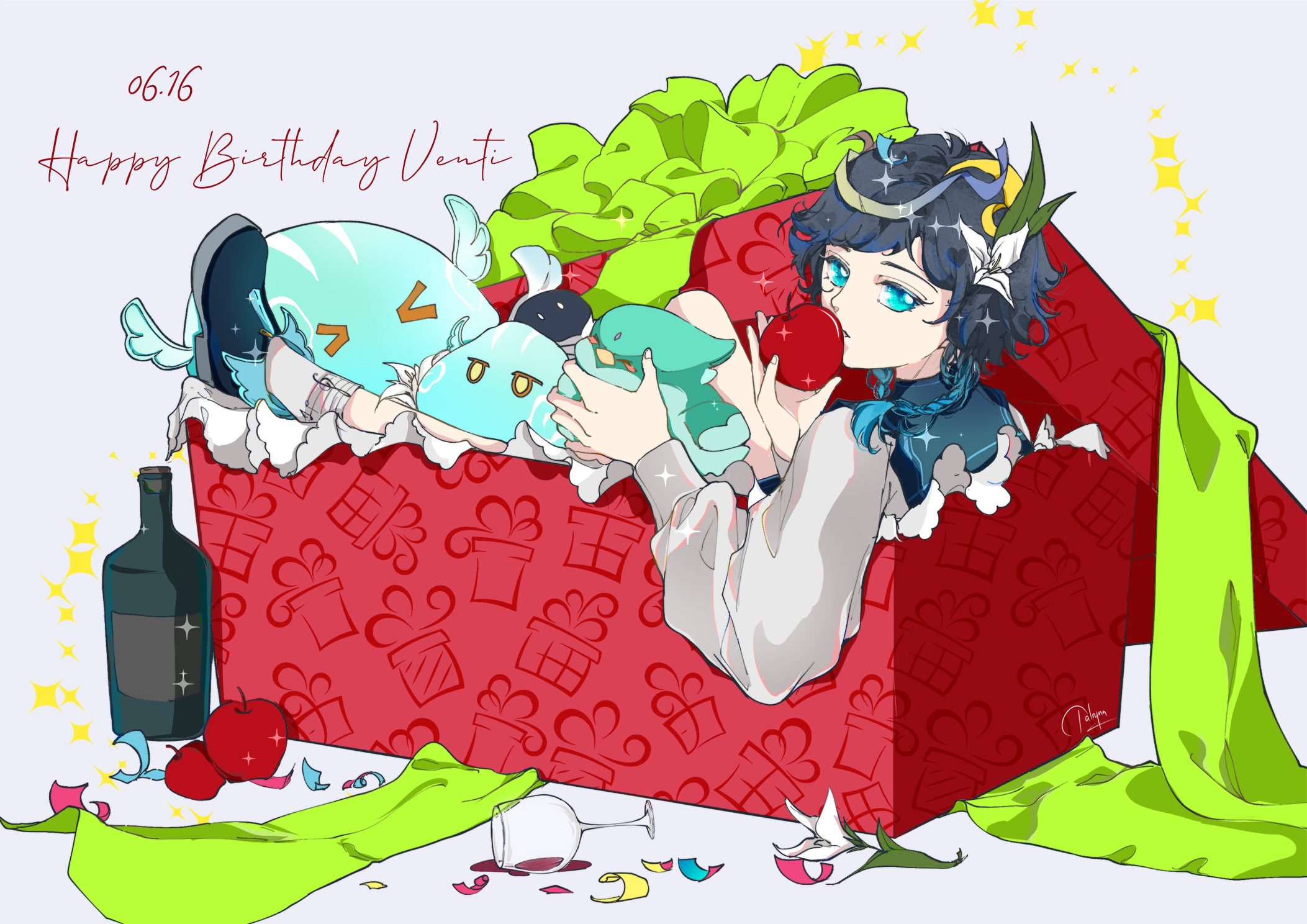 Happy Birthday Venti Genshin Impact | HoYoLAB