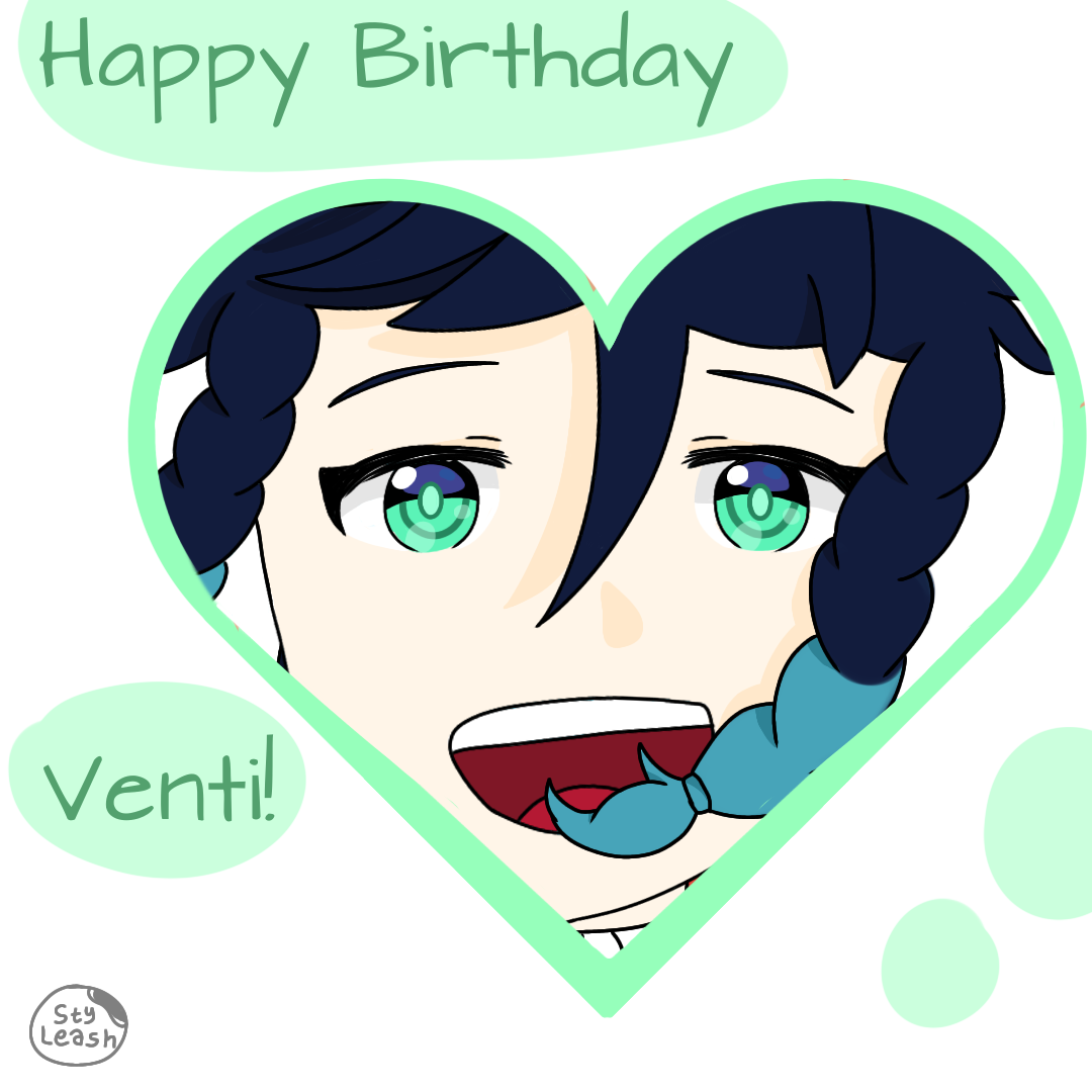 Happy Birthday Venti! Genshin Impact | HoYoLAB