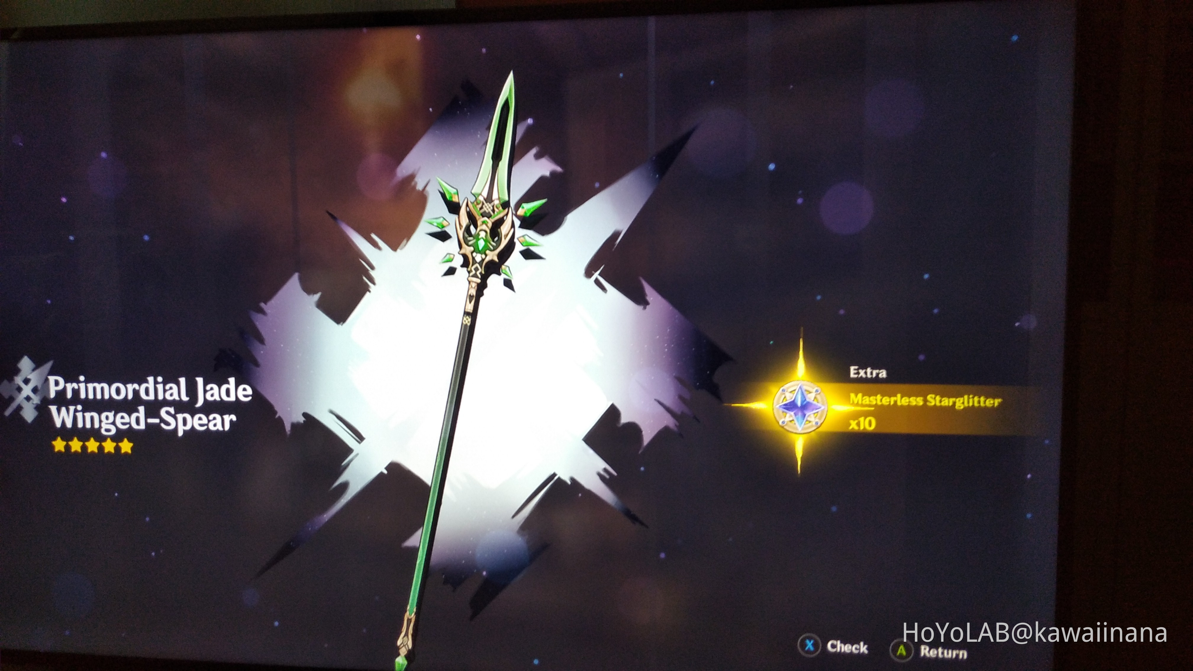 that 5 star weapon in the standard banner Genshin Impact | HoYoLAB