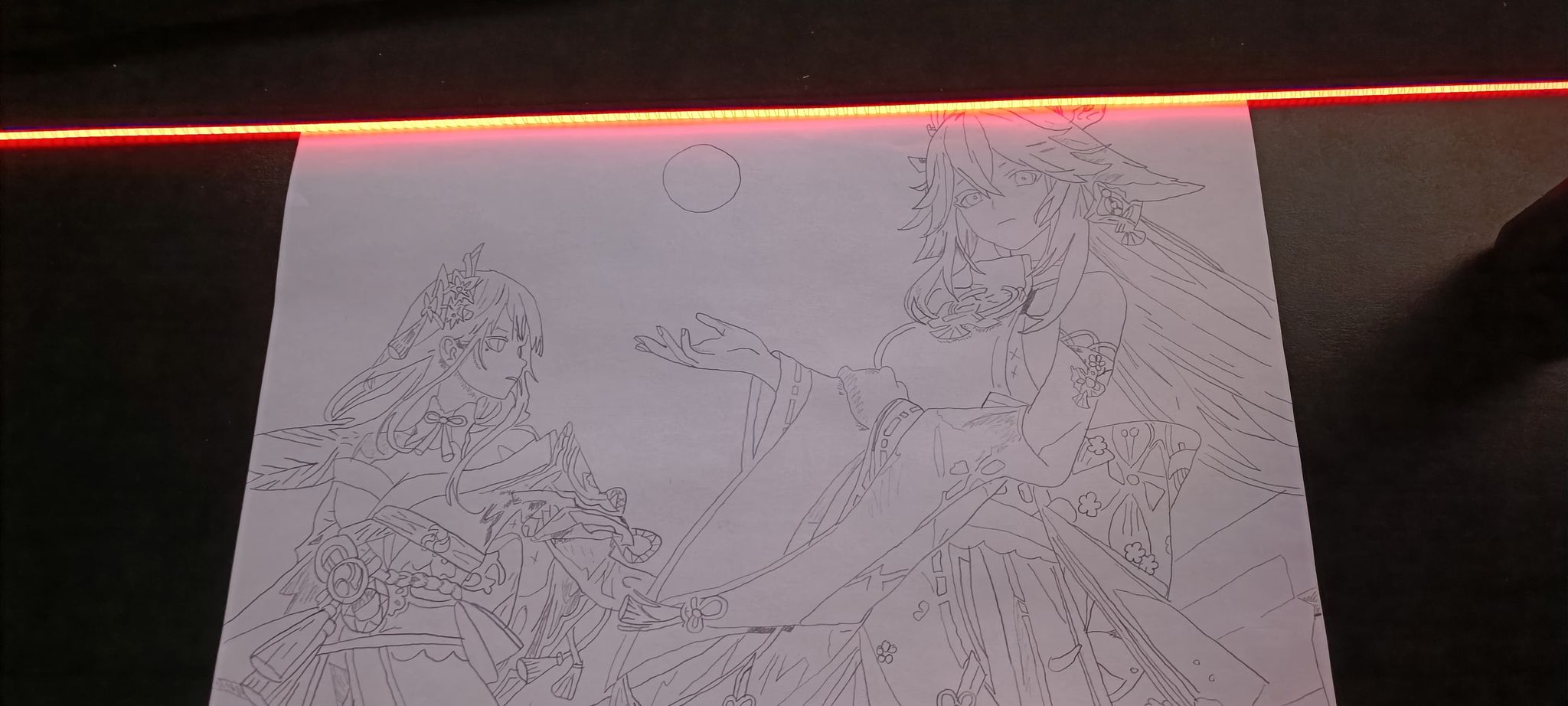 Yae+Raiden Draw part 1 Genshin Impact | HoYoLAB