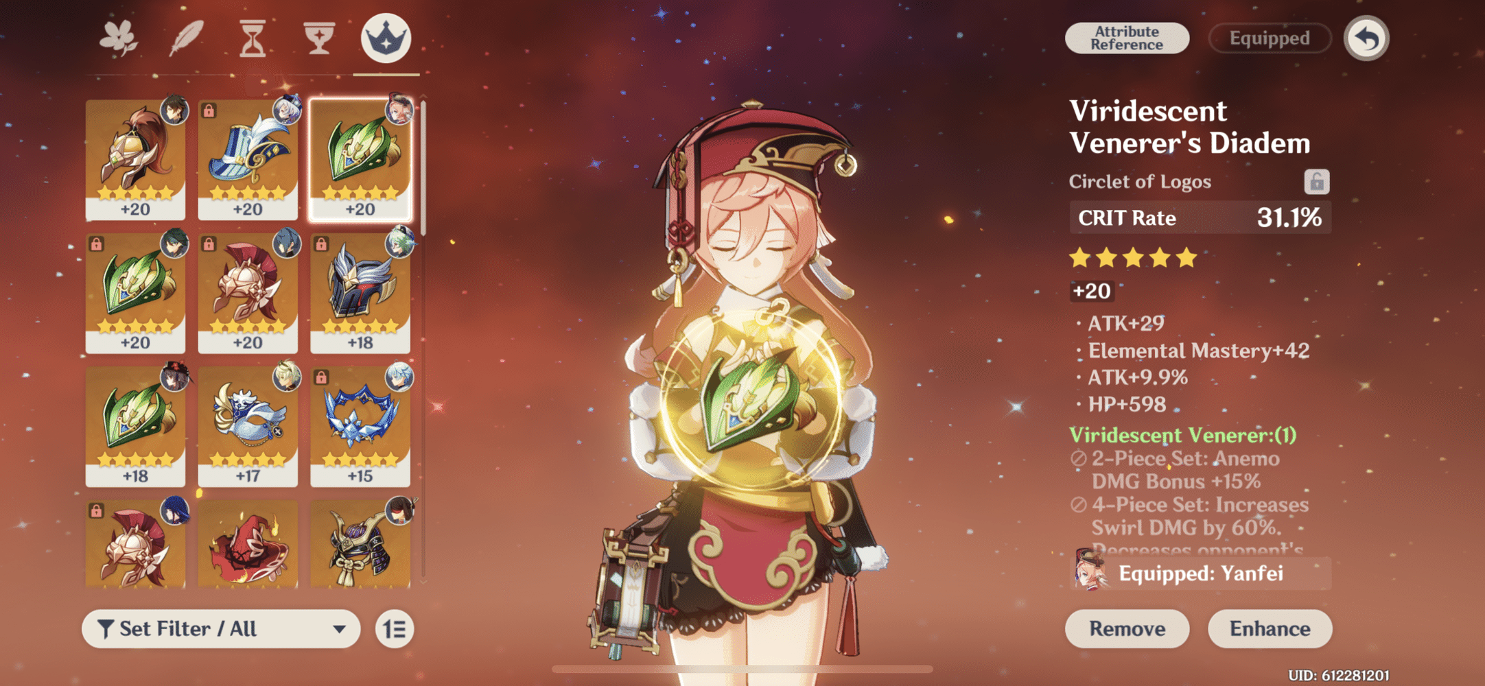 Yanfei Build Pointers Genshin Impact | HoYoLAB