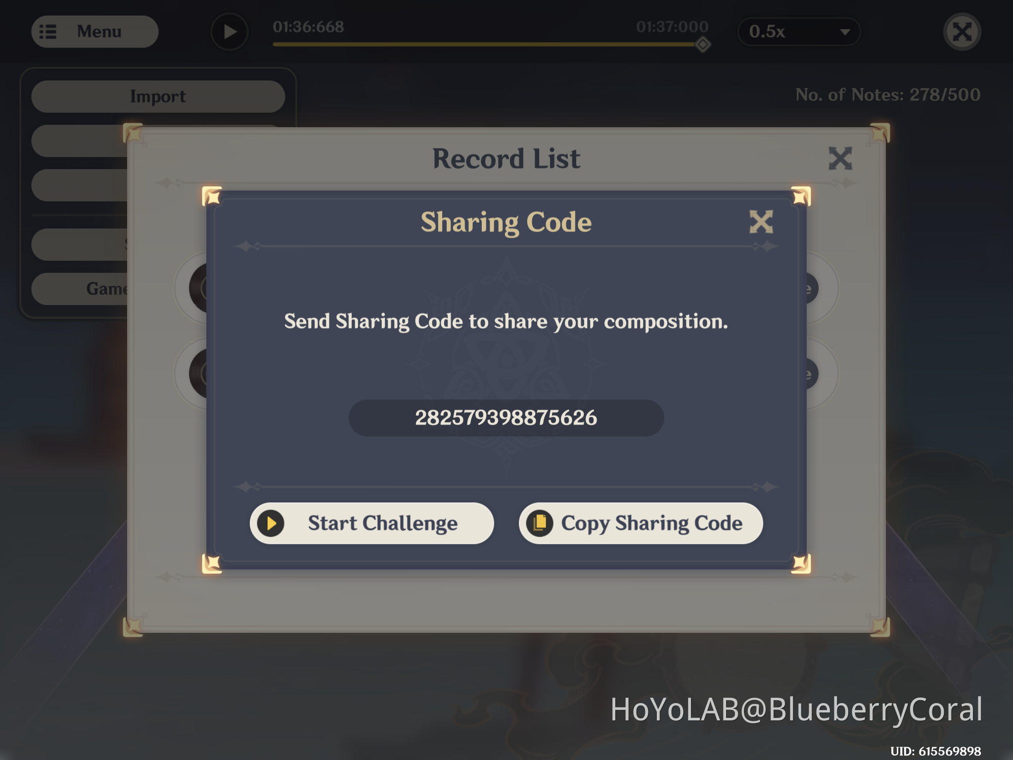 Sharing code Genshin Impact | HoYoLAB