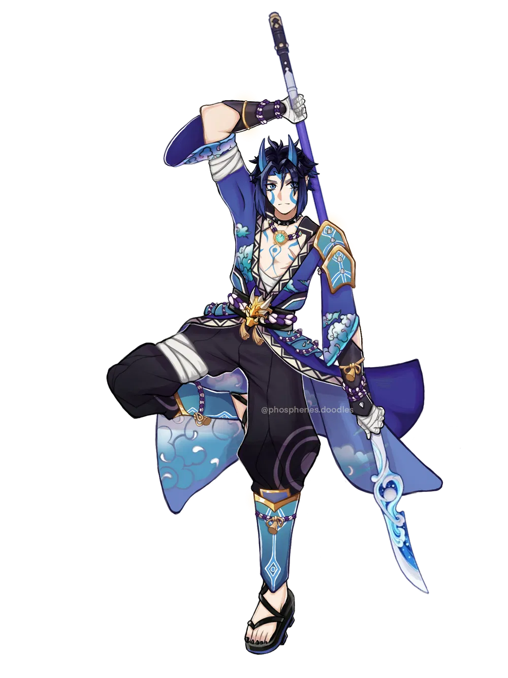 Takuya Splash Art! Genshin Impact | HoYoLAB