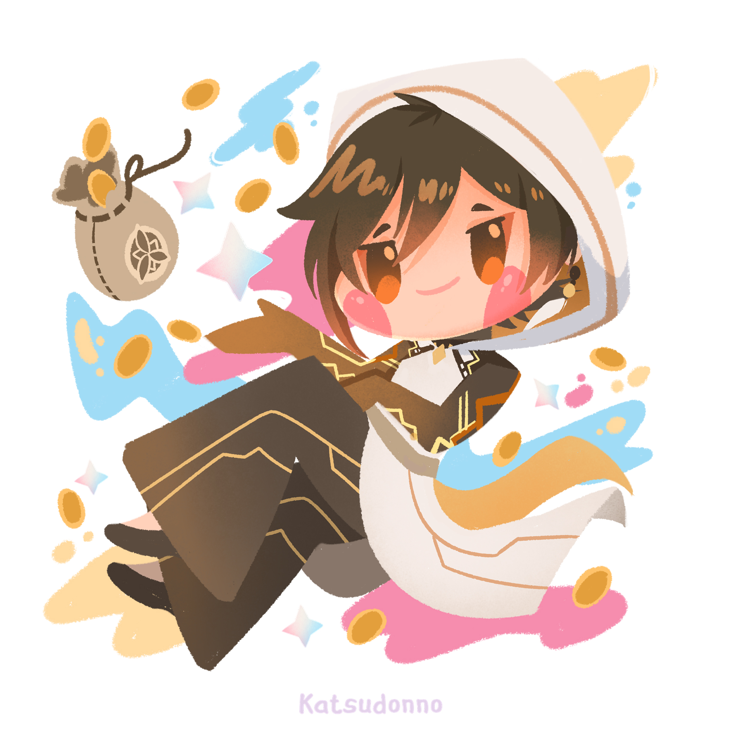 Morax Chibi Genshin Impact | HoYoLAB