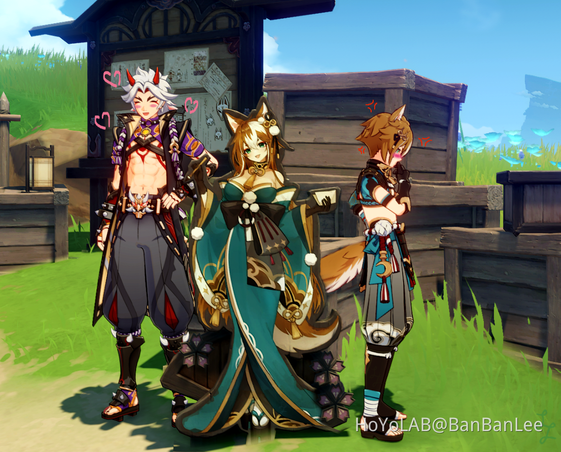 Some day Gorou will tell him Genshin Impact | HoYoLAB