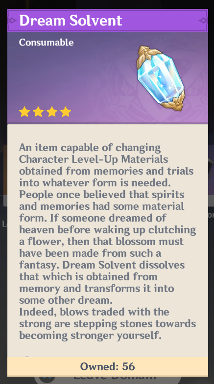 Dream Solvent Genshin Impact | HoYoLAB