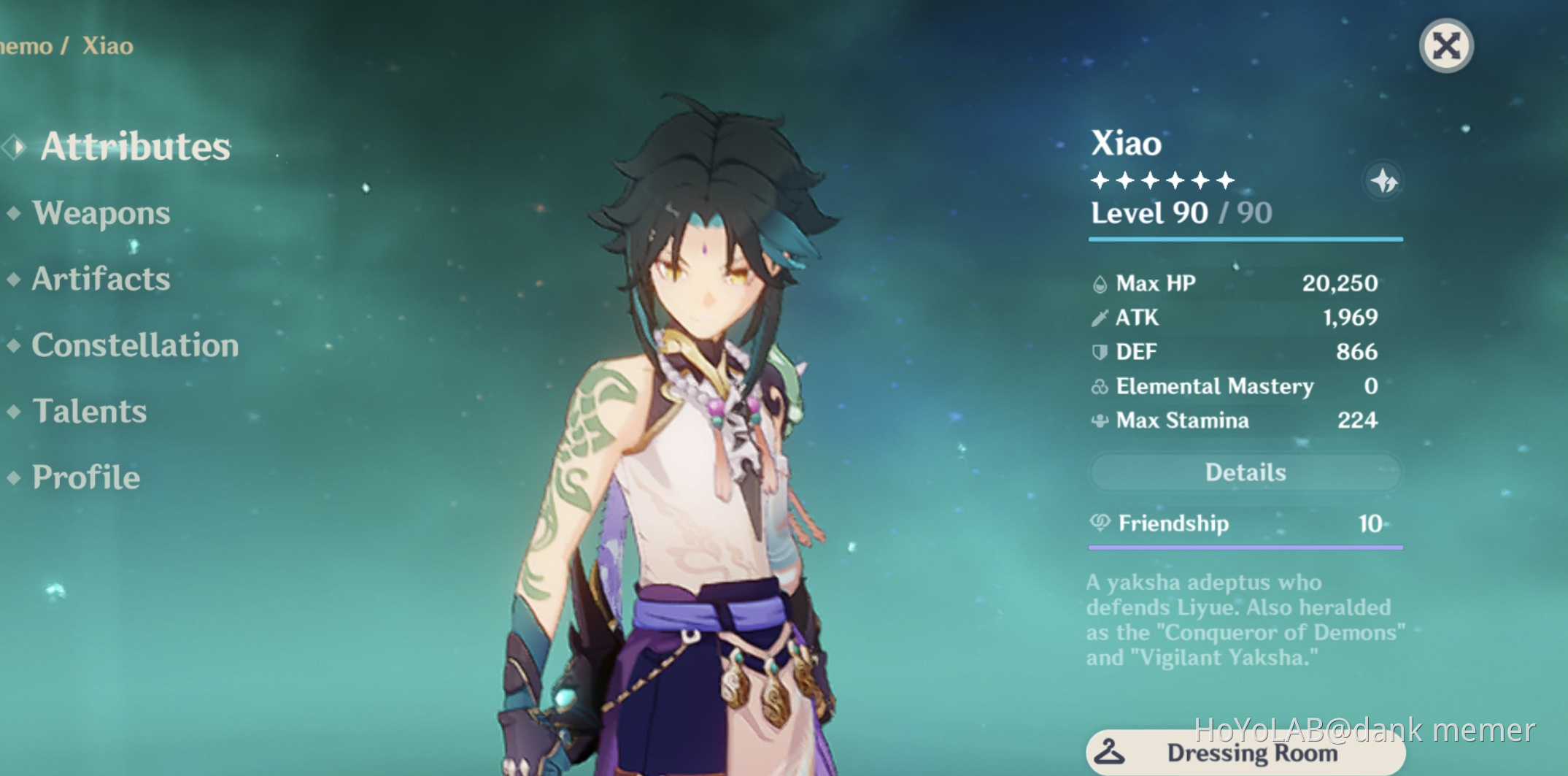 An F2P Xiao showcase | Genshin Impact | HoYoLAB