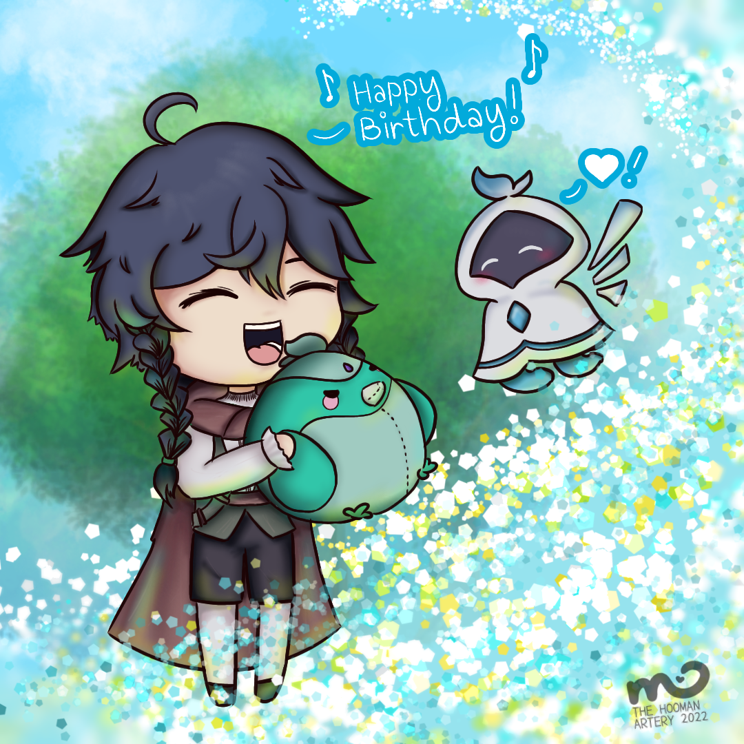 Happy Birthday, Venti! Genshin Impact | HoYoLAB