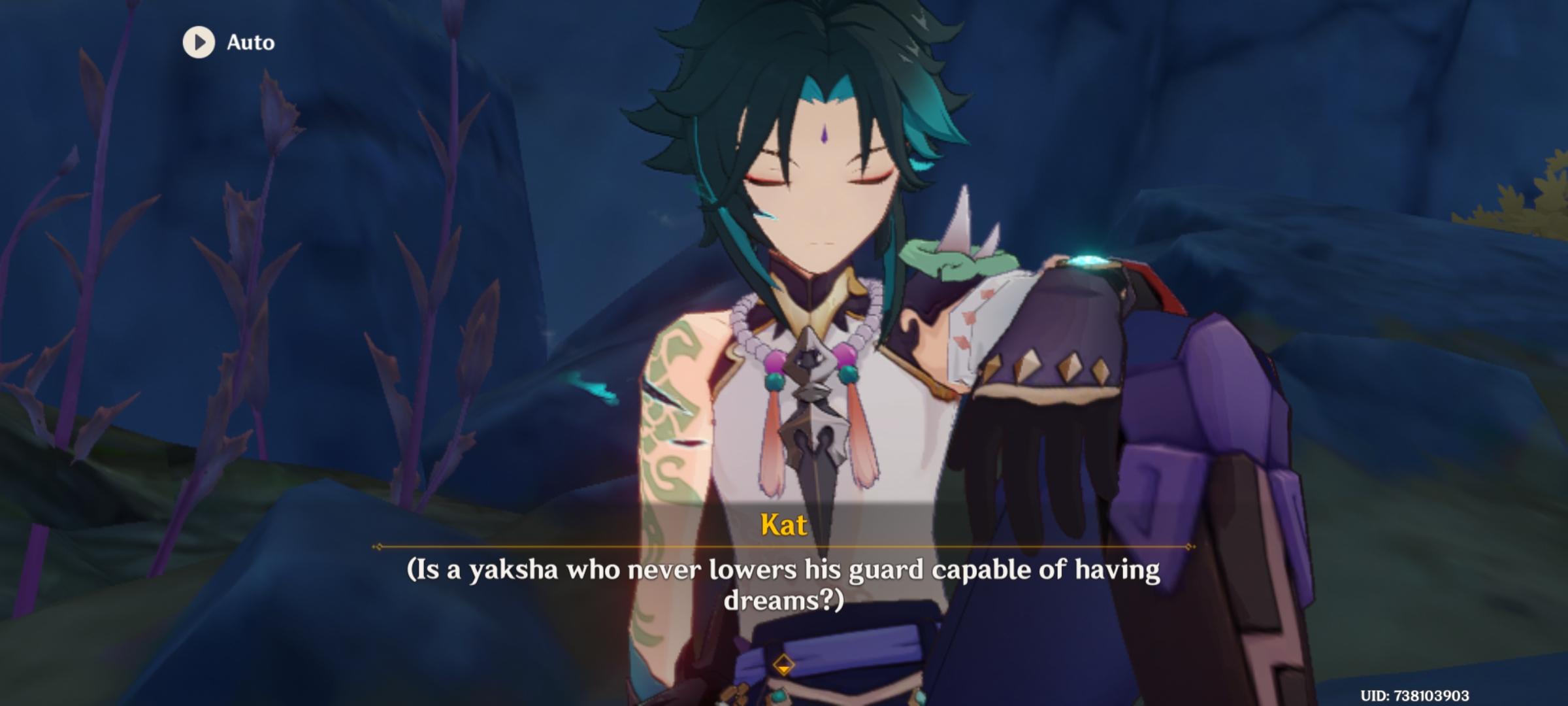 xiao sleeping Genshin Impact | HoYoLAB