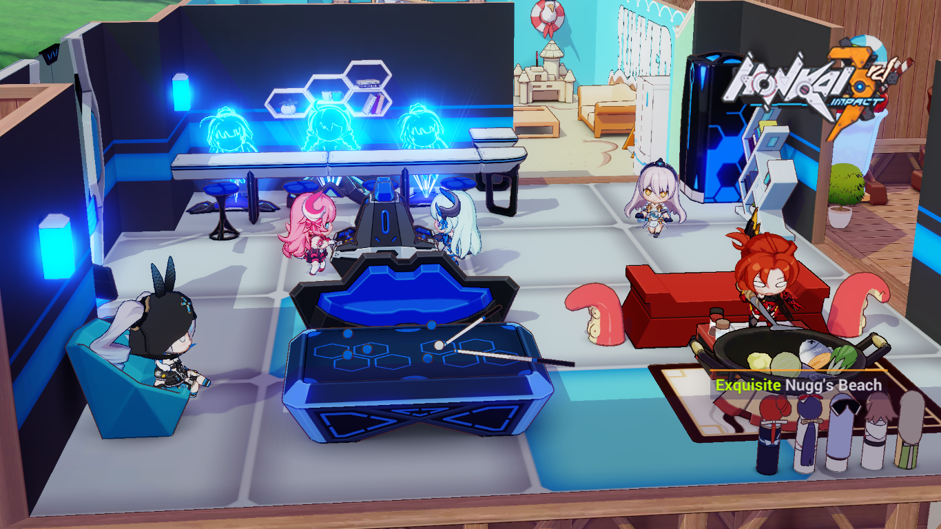 Asuka and the Dorm Honkai Impact 3rd | HoYoLAB