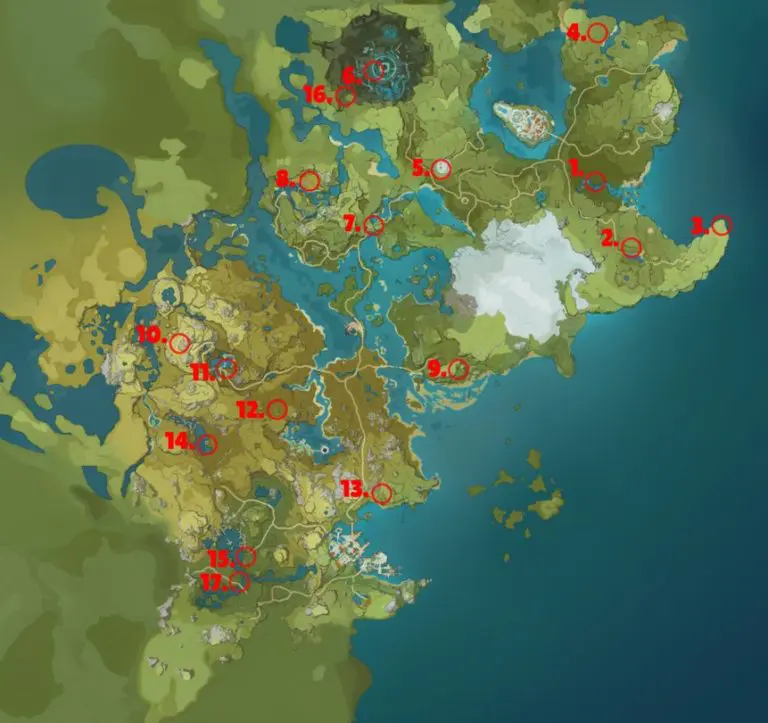 ubicación de los hilichurl extraños Genshin Impact | HoYoLAB