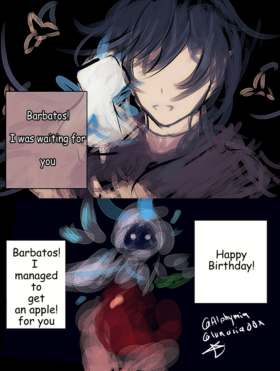 Quick doodle of venti comic : ' ) | Genshin Impact | HoYoLAB