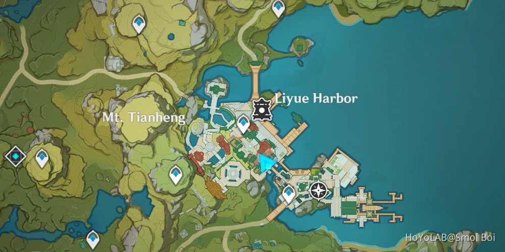 Day 12 of 100: Feiyun Slope, Liyue Harbor, Sea of Clouds, Liyue | HoYoLAB