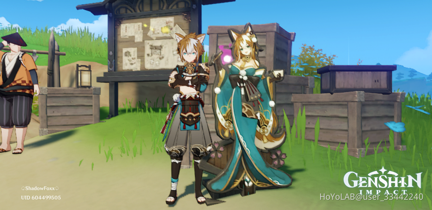 Gorou and Ms. Hina Genshin Impact | HoYoLAB