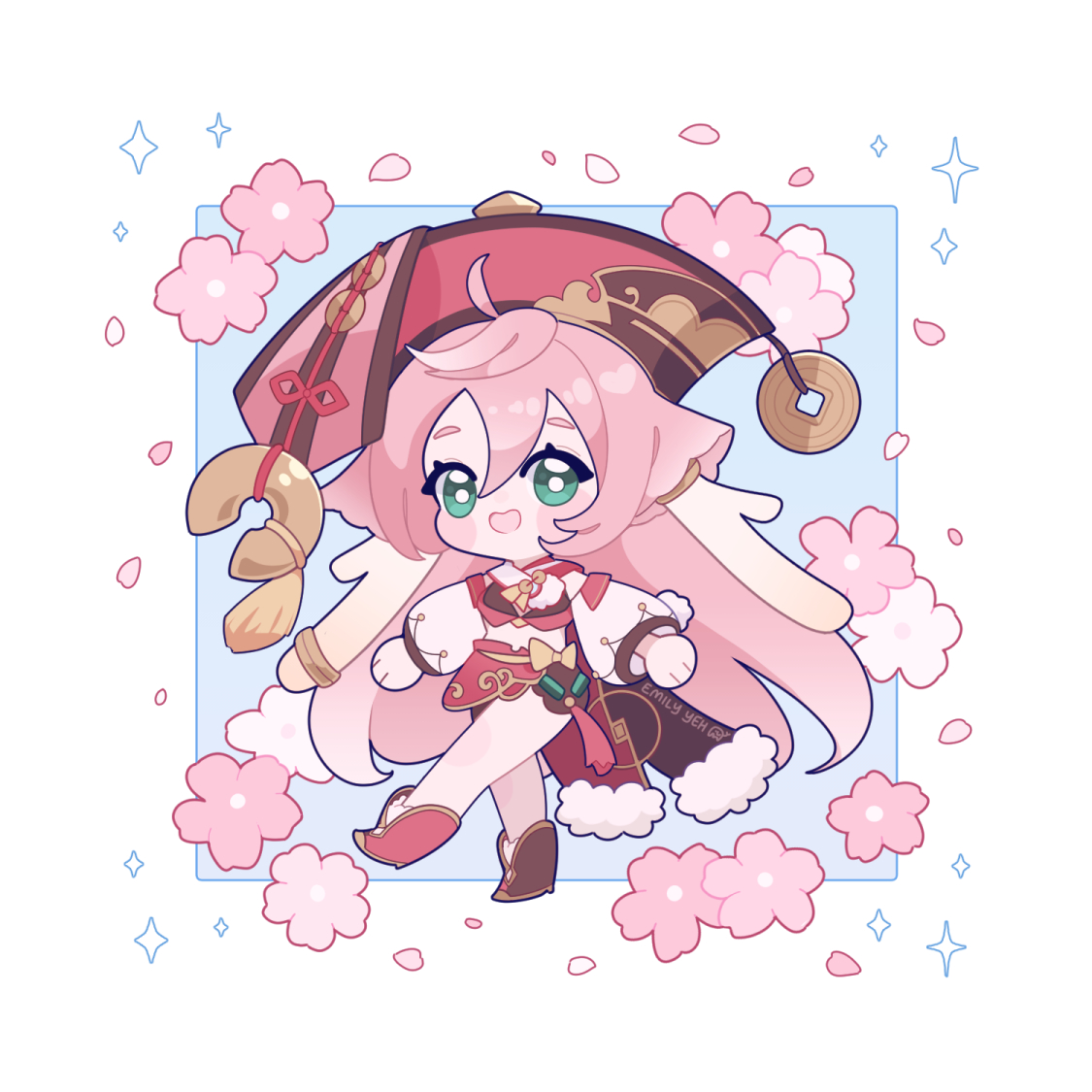 Chibi Yanfei! Genshin Impact | HoYoLAB