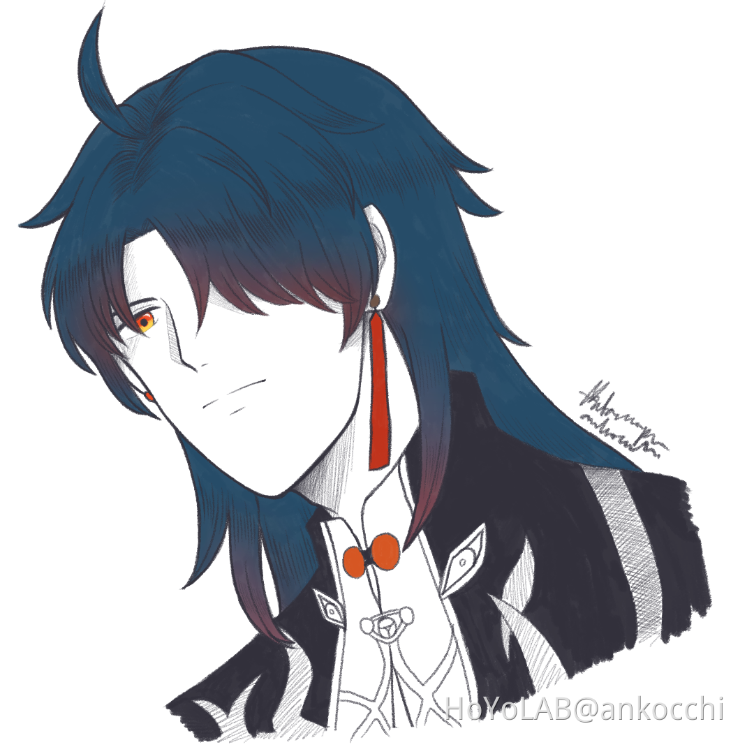 HSR’s Sketch #8 : Blade Honkai: Star Rail | HoYoLAB