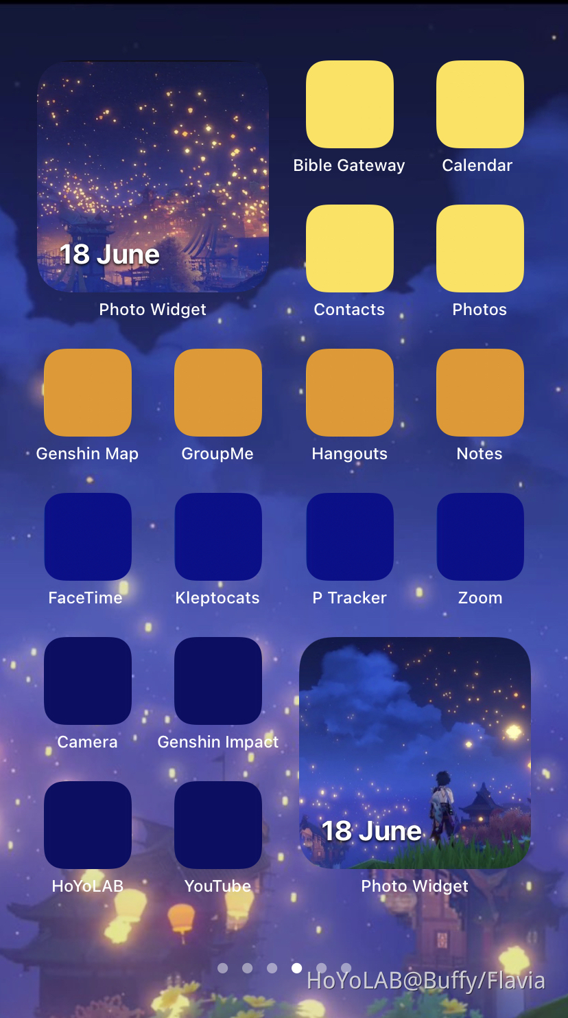 Lantern Rite Phone Theme Genshin Impact | HoYoLAB