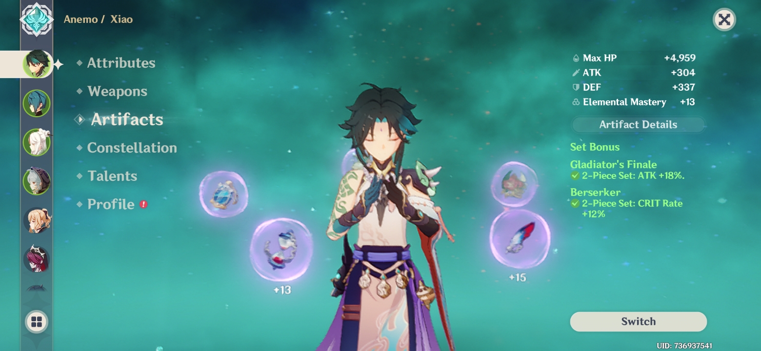 team build Genshin Impact | HoYoLAB