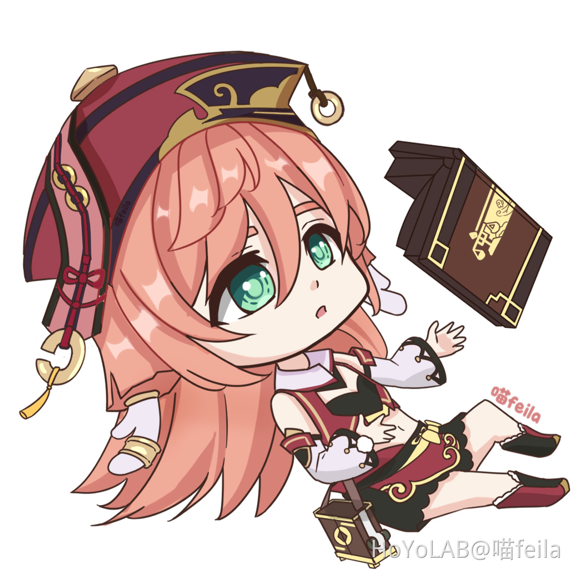 Yanfei Chibi Genshin Impact | HoYoLAB