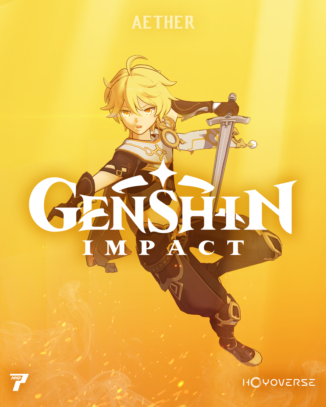 Poster 1: Aether x Mortal Kombat 11 Genshin Impact | HoYoLAB