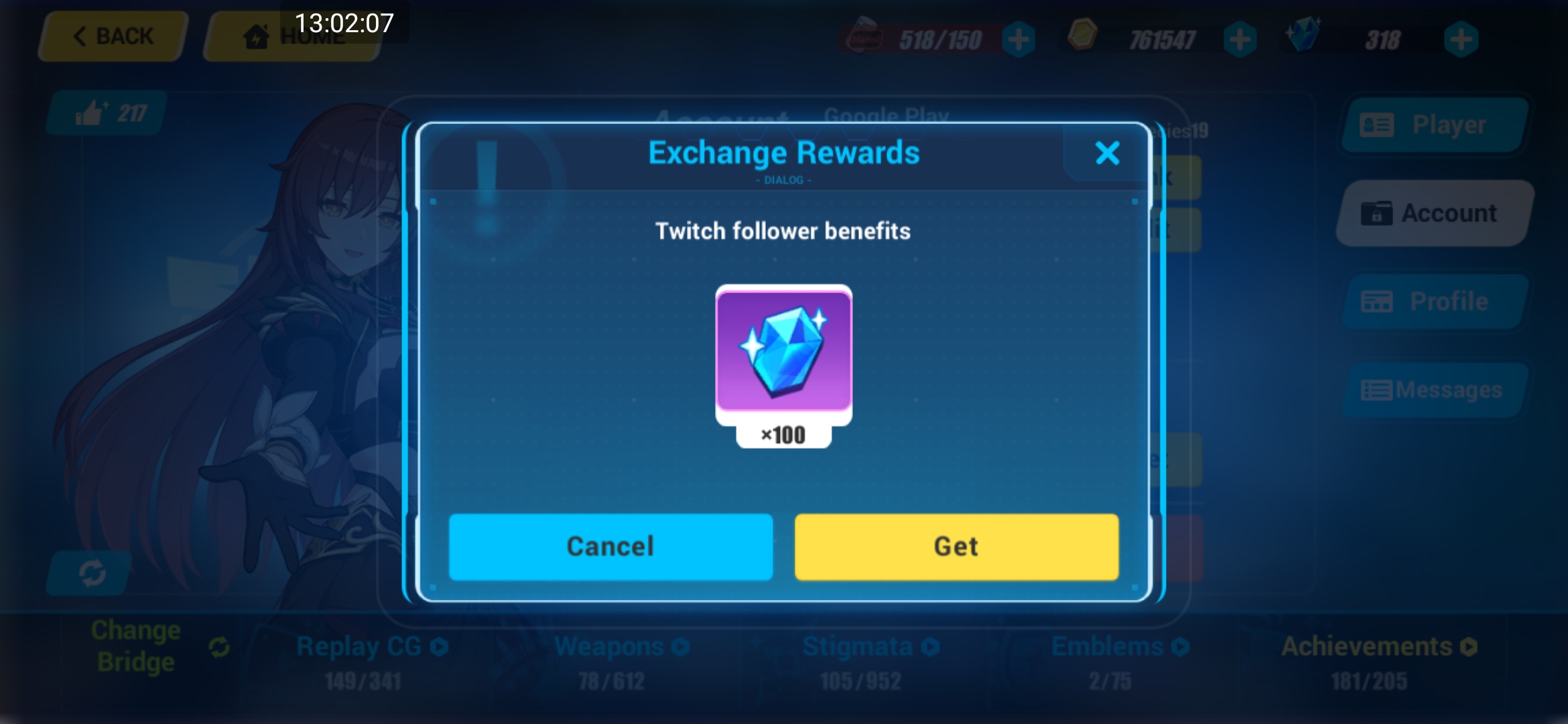 New HI3 Code: QS6SZRALKU94 Honkai Impact 3rd | HoYoLAB