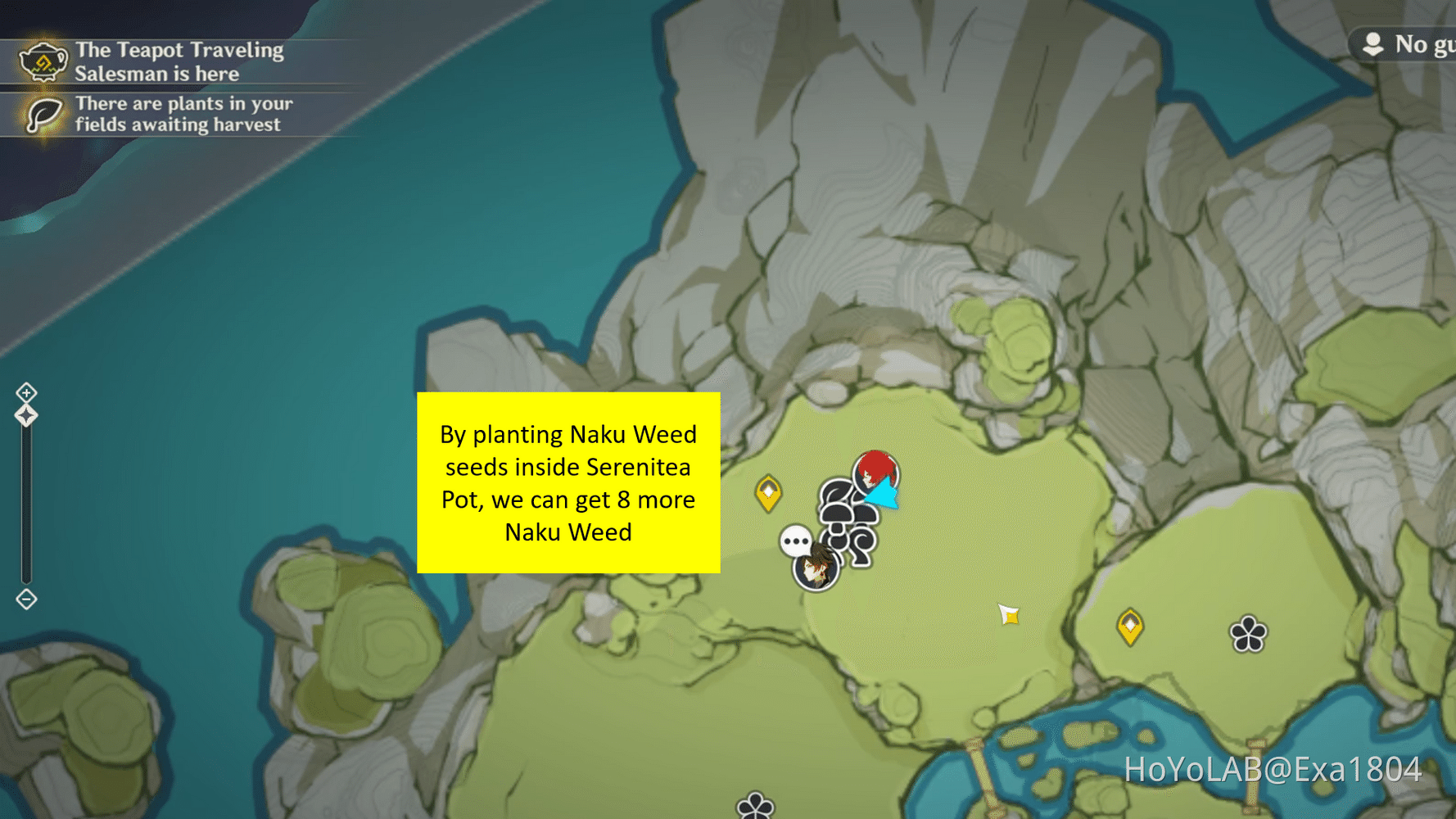 All 143 Naku Weed Farming Route (Video + Screenshot) Genshin Impact ...
