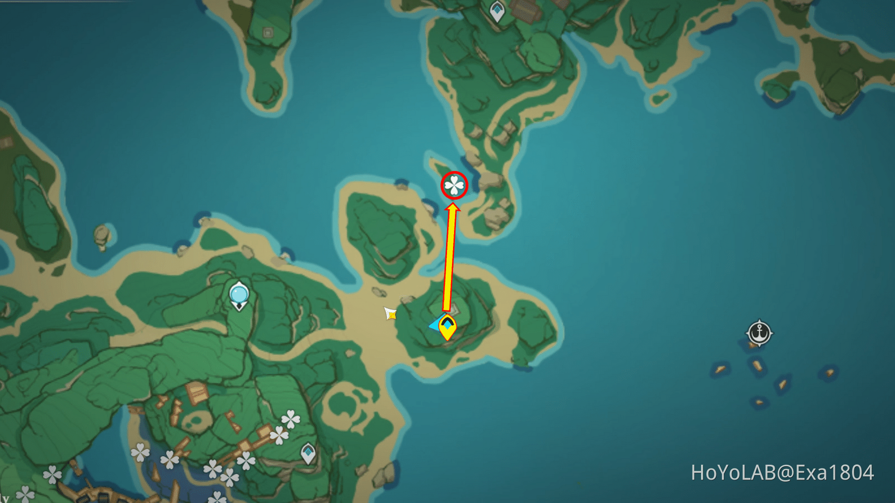 All 143 Naku Weed Farming Route (Video + Screenshot) Genshin Impact ...