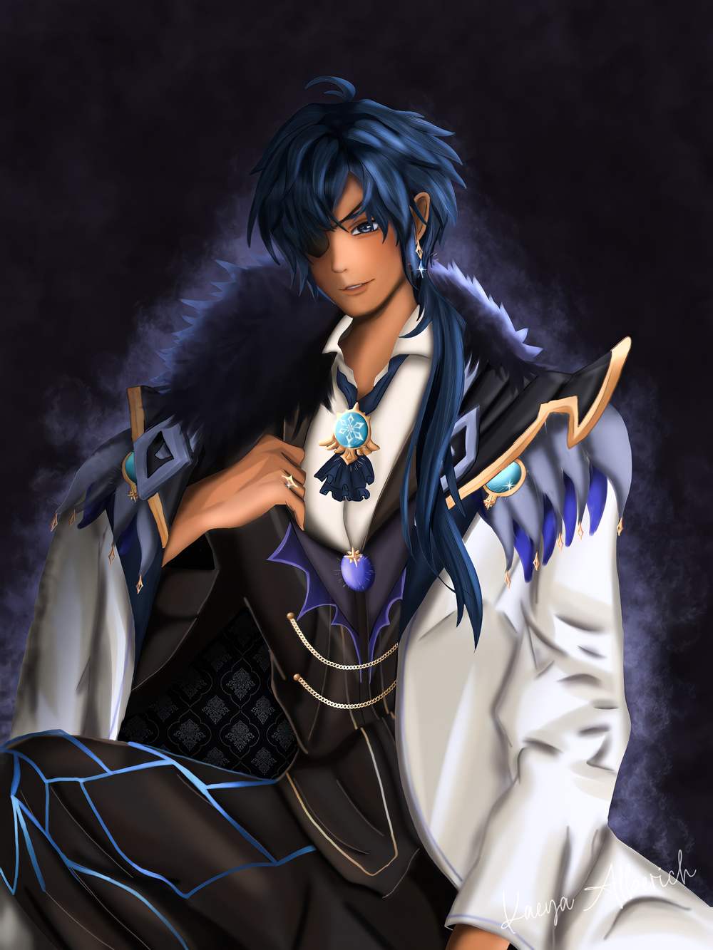 Kaeya as an Abyss Prince Genshin Impact | HoYoLAB