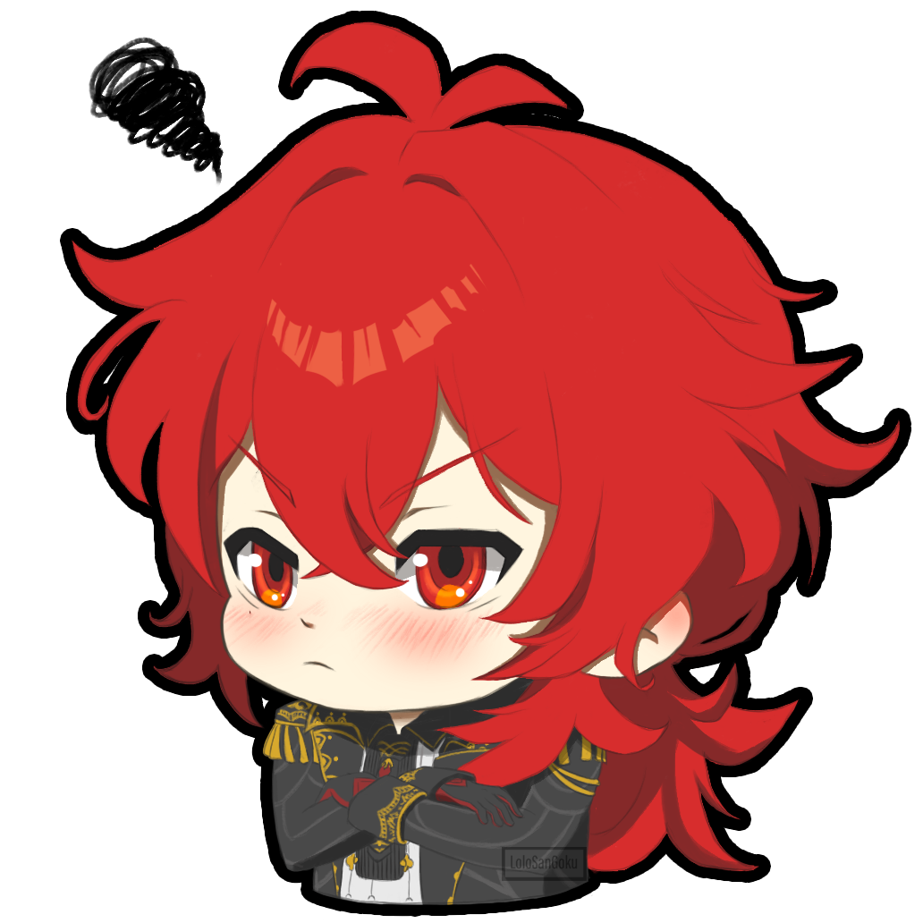 Emote Diluc Genshin Impact | HoYoLAB