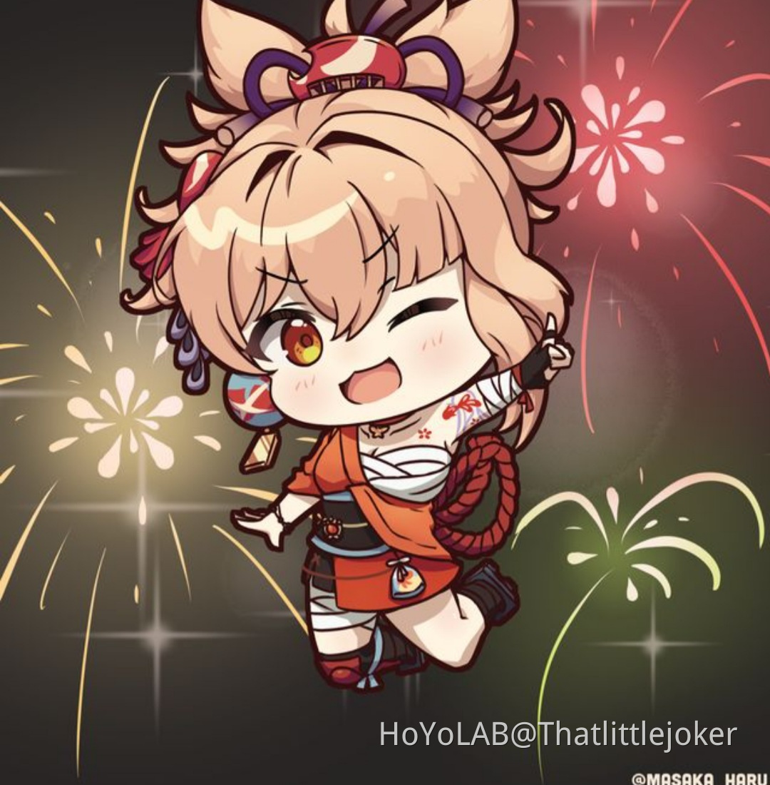 Happy birthday, Yoimiya 🎆 Genshin Impact | HoYoLAB