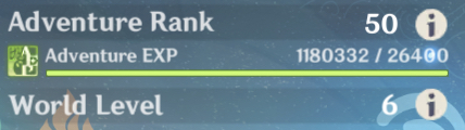 How much adventure exp before I level up? Genshin Impact | HoYoLAB