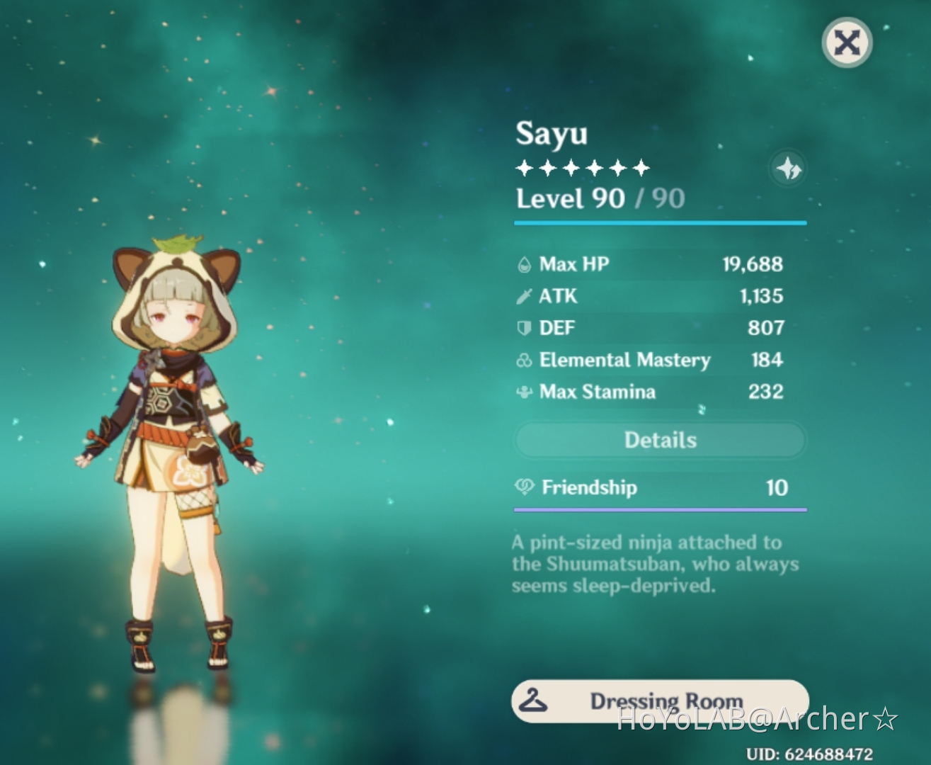 opinions on my sayu build? Genshin Impact | HoYoLAB