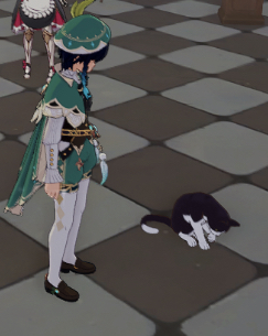 Venti and cat Genshin Impact | HoYoLAB
