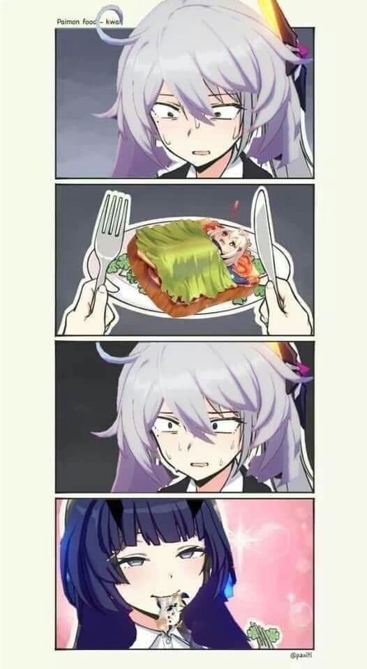 Paimon food Honkai Impact 3rd | HoYoLAB