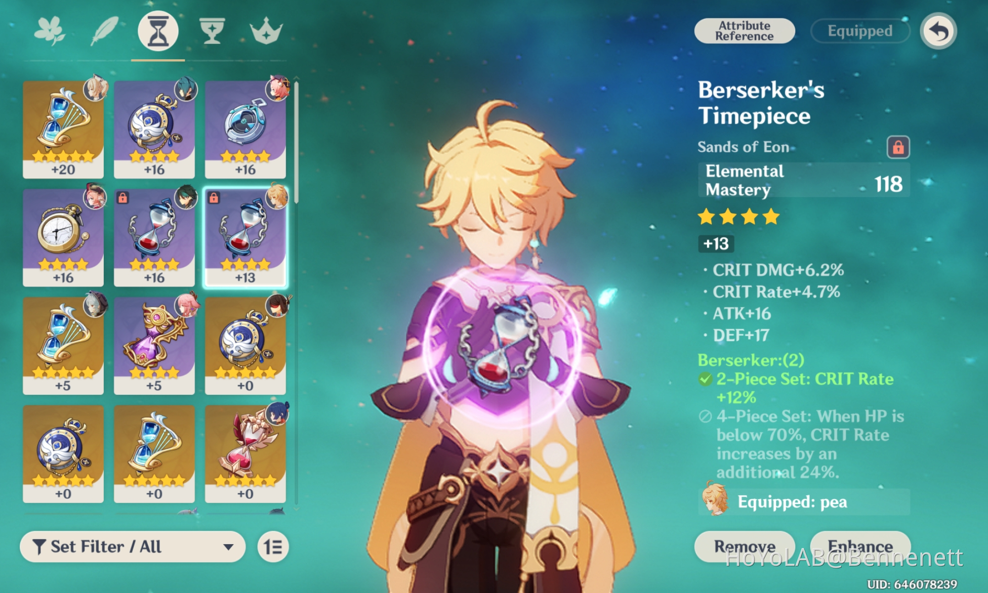 My aether build ? | Genshin Impact | HoYoLAB