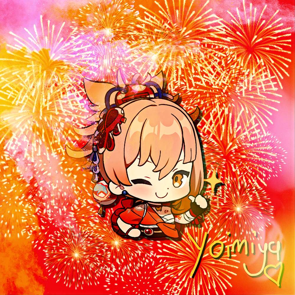 Happy birthday Yoimiya! Genshin Impact | HoYoLAB
