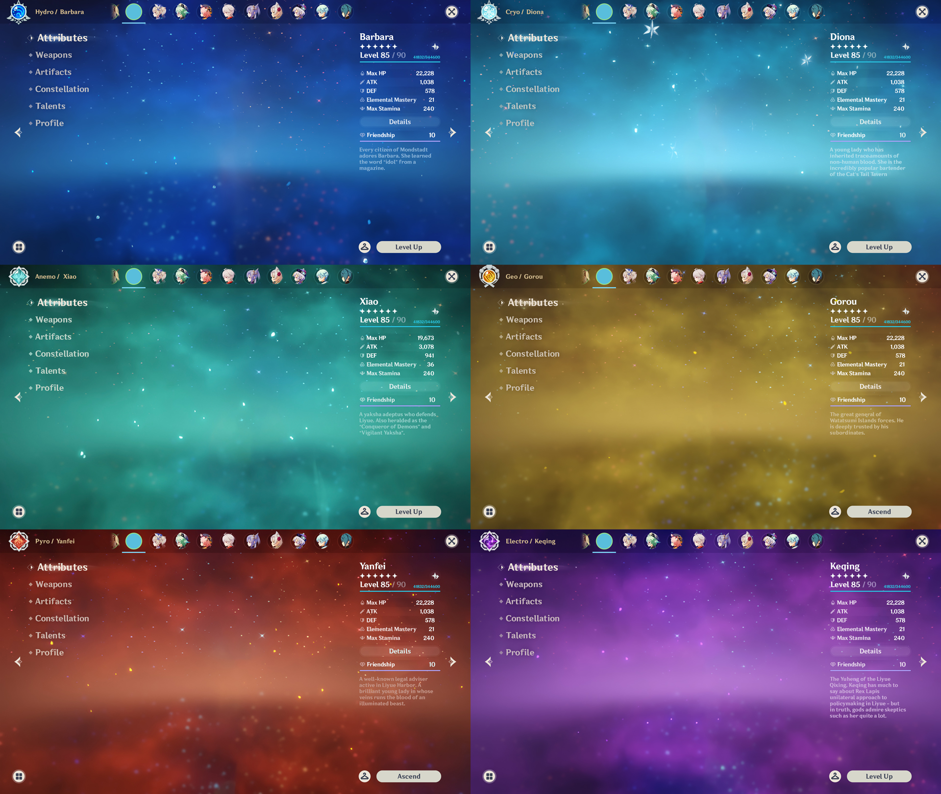 I made some HQ blank templates for Attributes, Weapons and Artifacts ...