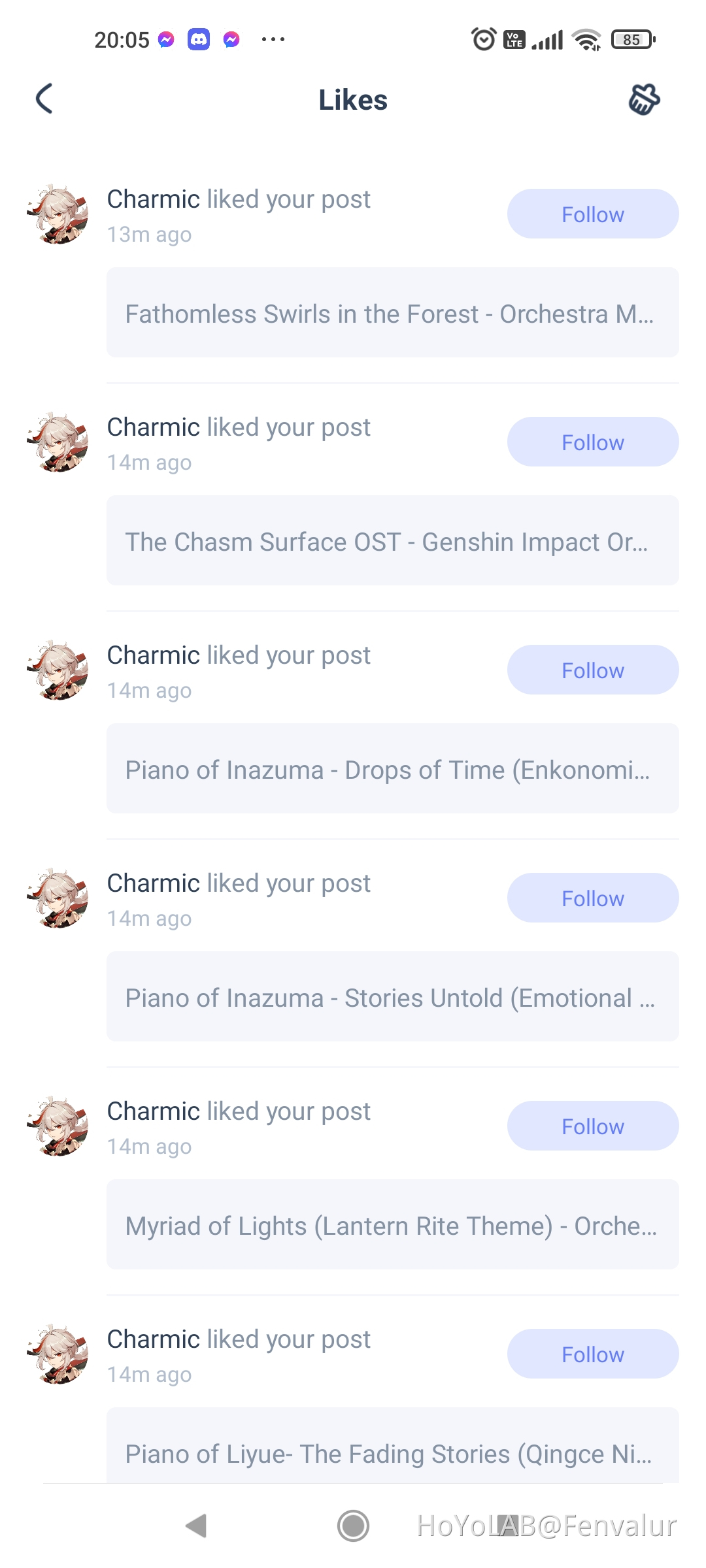 Thank you very much Charmic! I truly appreciated. 🥰 | HoYoLAB